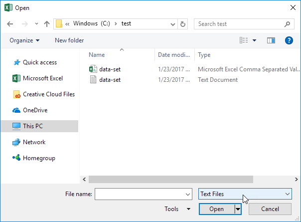 Import/Export Text Files - Excel Tutorial - FormulasHQ
