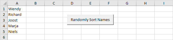 Randomly Sort Data in Excel VBA - FormulasHQ