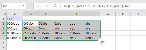 Remove Leading Zeros in Excel - FormulasHQ Remove Leading Zeros in Excel - FormulasHQ